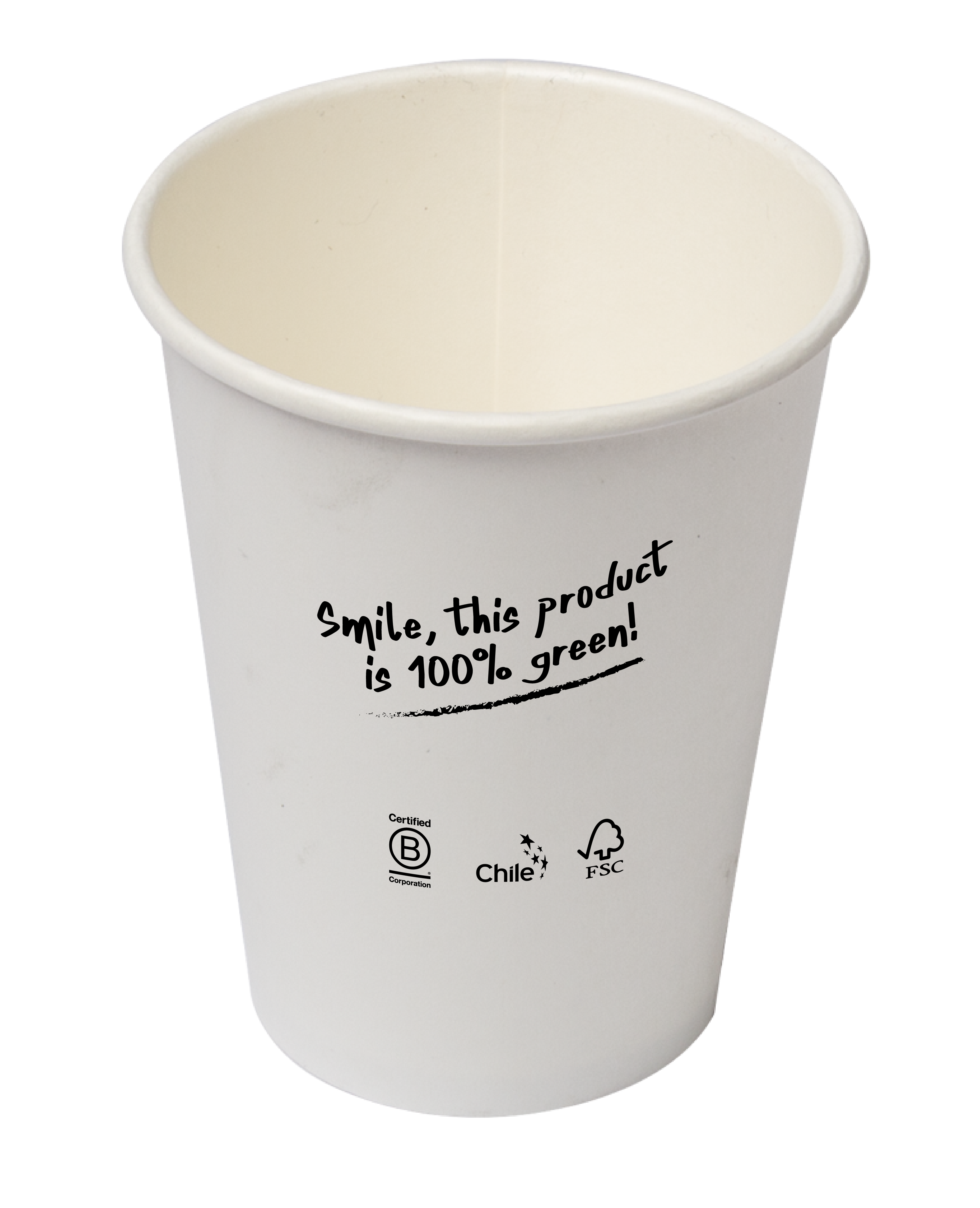 20oz Single Paper cup with water based liner – The ClickEat