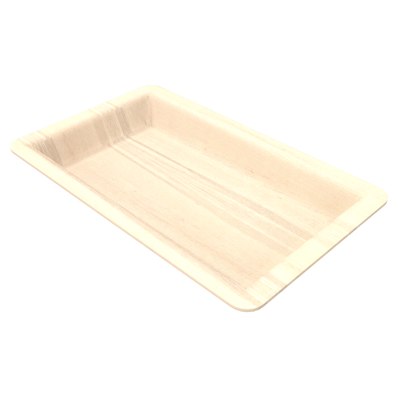 WOODEN RECTANGULAR PLATE 7.8*4.9*0.7 – The ClickEat